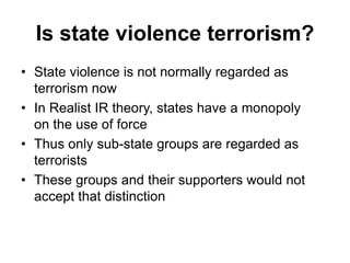 10 terrorism | PPTX