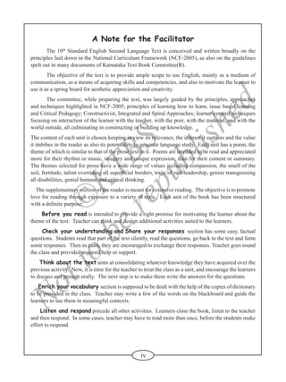 10th english text book | PDF