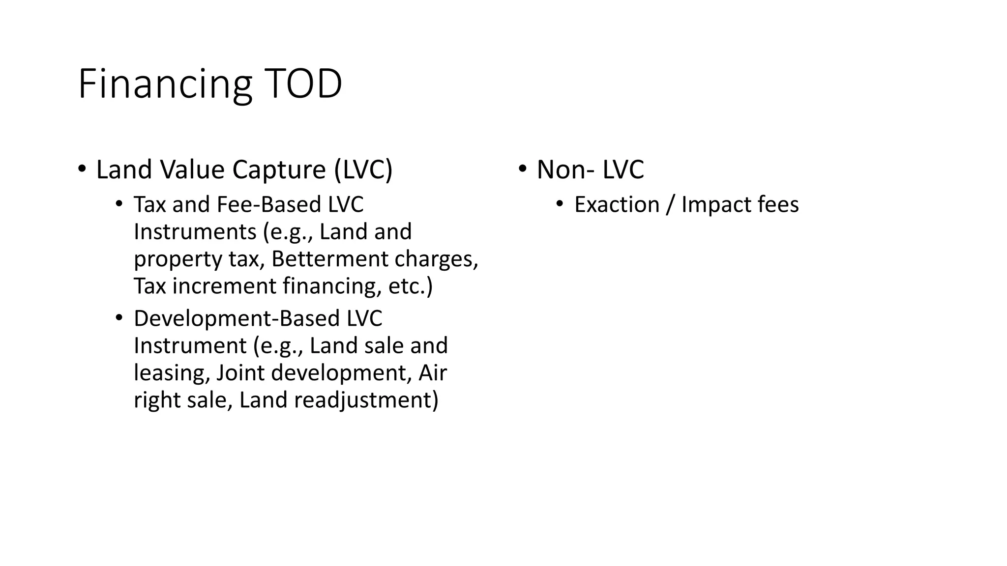 Introduction to TOD | PDF