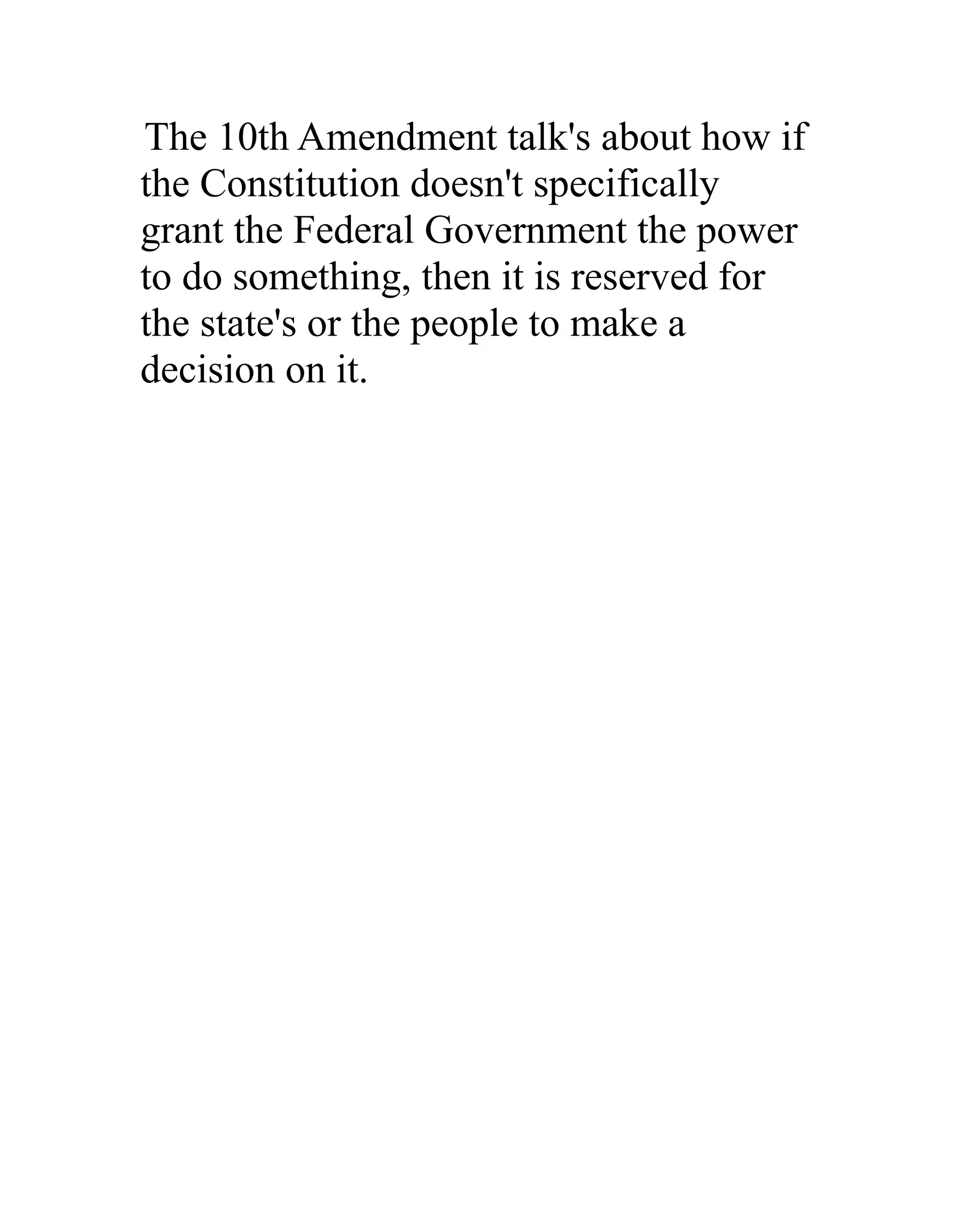 10th amendment | RTF