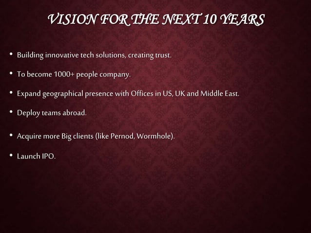Quytech Celebrating 10 Years of Innovation, Excellence, and Trust | PPTX