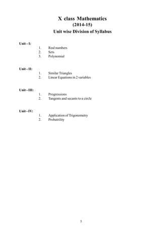 10th class maths model question paper | PDF