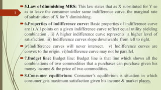 Indifference curve approach mba central university b | PPT