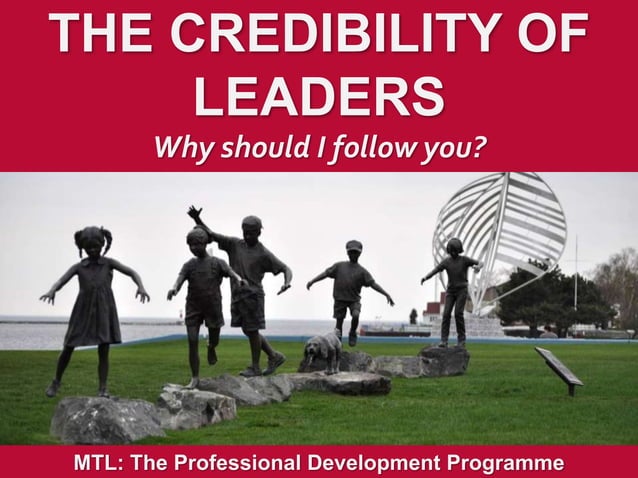 The Credibility of Leaders | PPTX