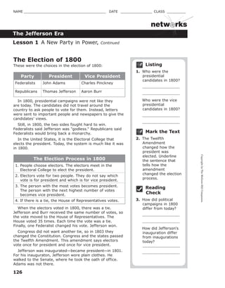 10the jefferson era | PDF