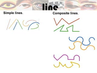 Visual Elements: LINE | PPT
