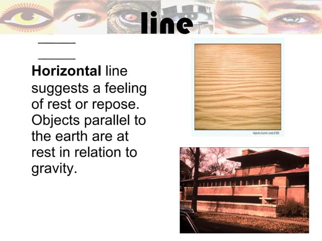 Visual Elements: LINE | PPT