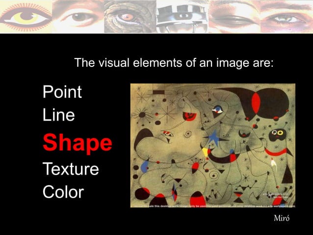 The visual elements of Art: SHAPE | PPT