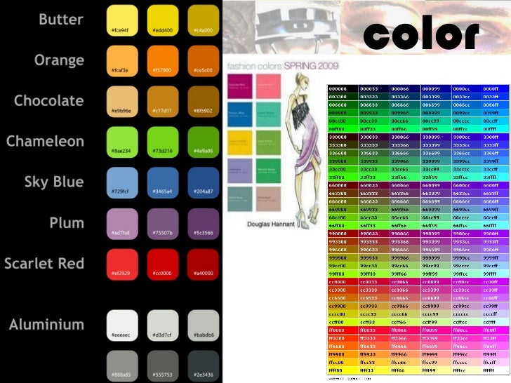 The visual elements of an image 5_color
