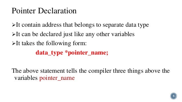 Pointers And Dynamic Memory Allocation 