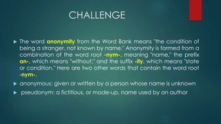 10th grade english letter april | PPT