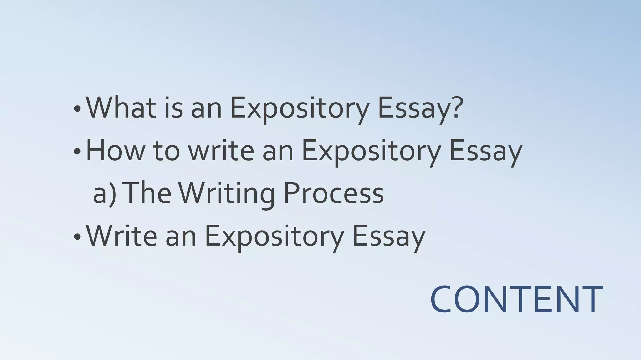 10th grade ESL Unit 10 2 - Expository Essay | PPTX