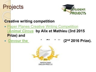 10th grade projects | PPTX | Education