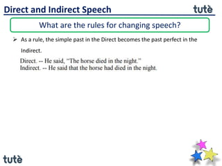 10th icse - Direct and Indirect Speech | PPTX
