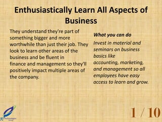 10 Things Really Amazing Employees Do | PPT