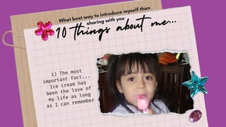 10 things about me | PDF