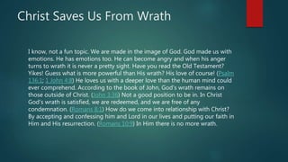 10 things christ saves us from | PPTX