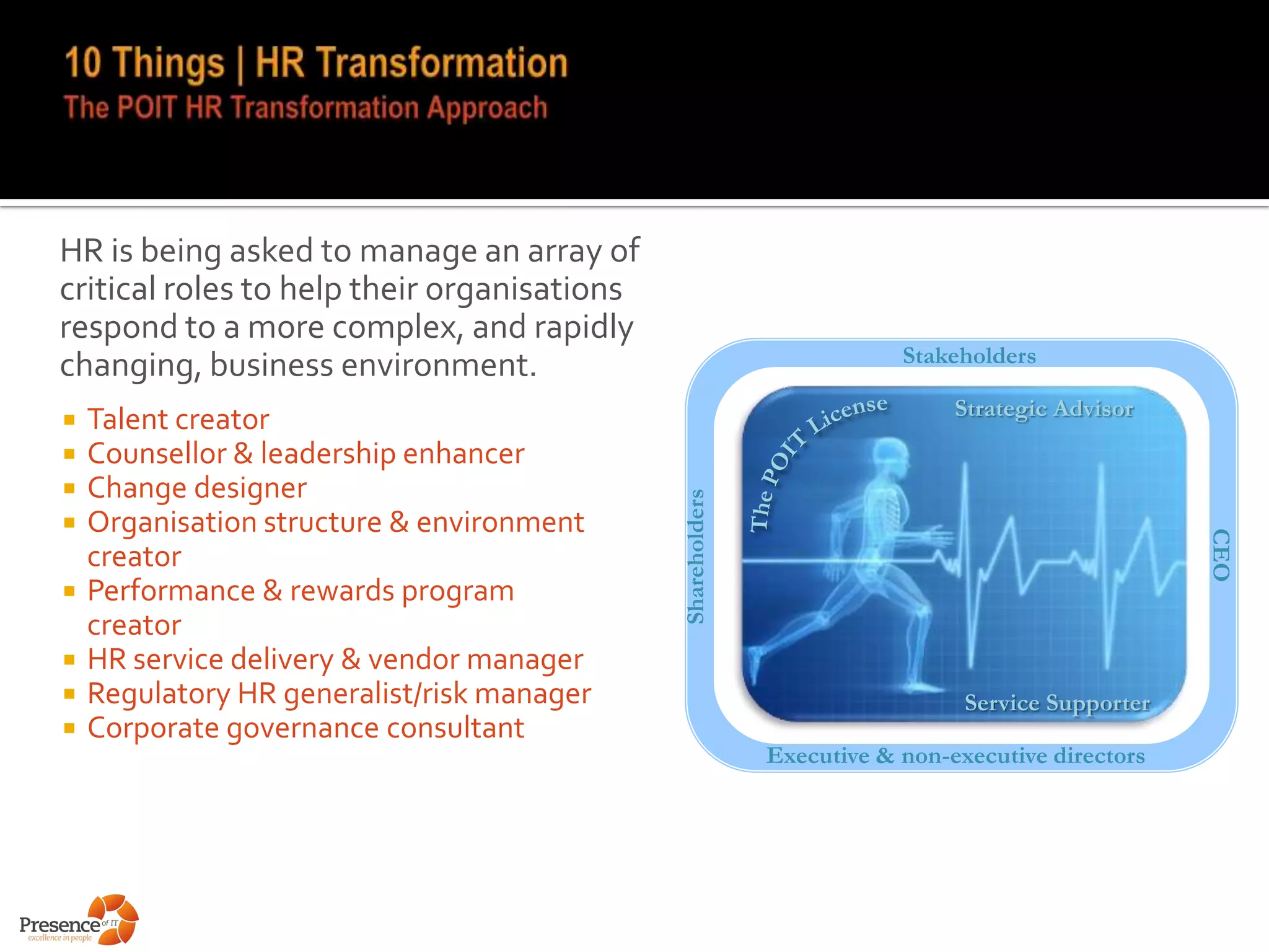 10 things HR transformation | PPTX