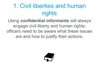 10 things officers dealing with CIs should know | PPT