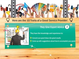 10 things that define a true service provider | PPTX