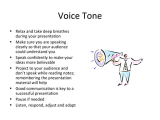 10 things that make a good presentation - assignment | PPT