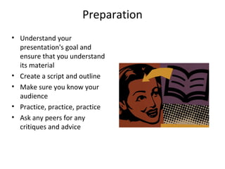 10 things that make a good presentation - assignment | PPT