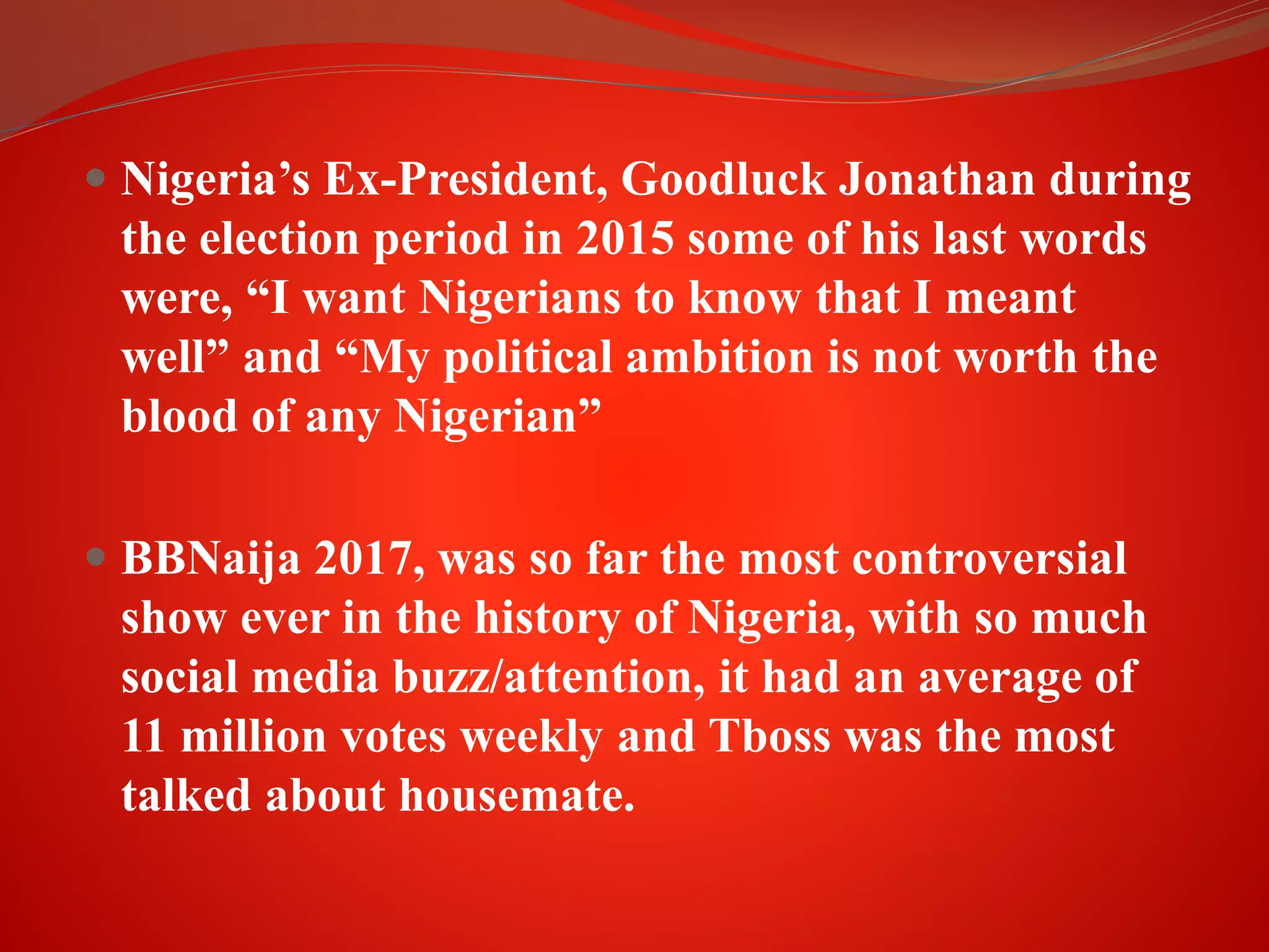 10 Things that will increase your knowledge base about Nigeria | PPTX