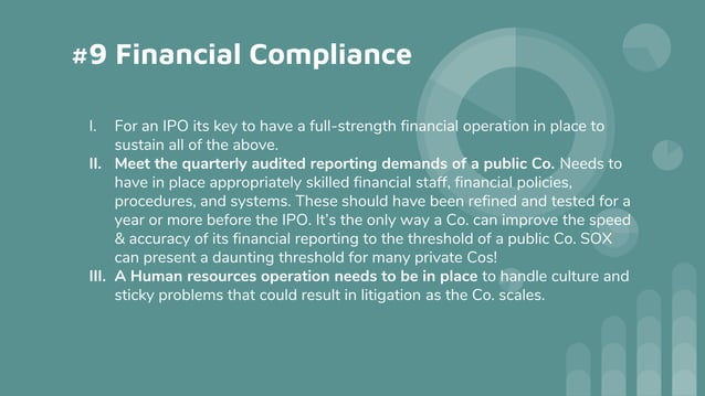 10 Things To Get iPO Ready | PPT