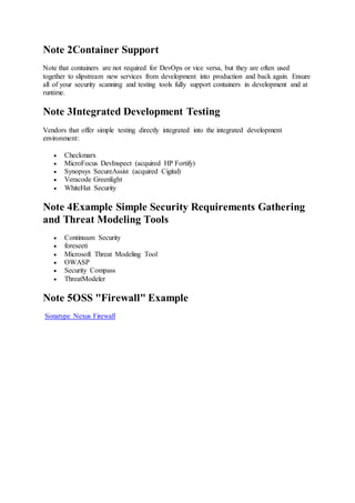 10 things to get right for successful dev secops | DOCX