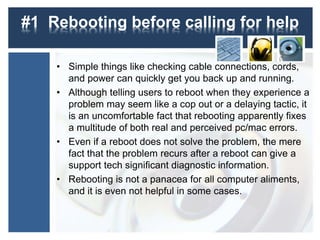 10 things to teach end users | PPT