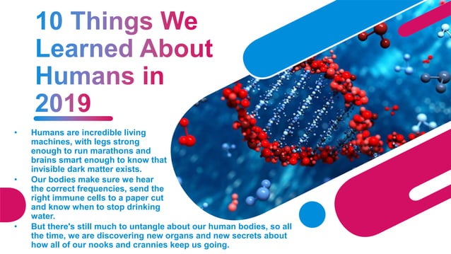 10 things we learned about humans in 2019 | PPT