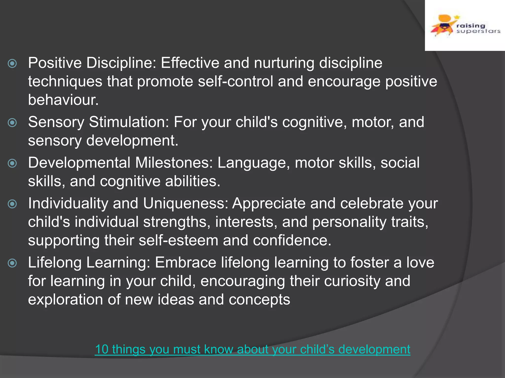 10 Things You Must Know About Your Child’s Development.pptx