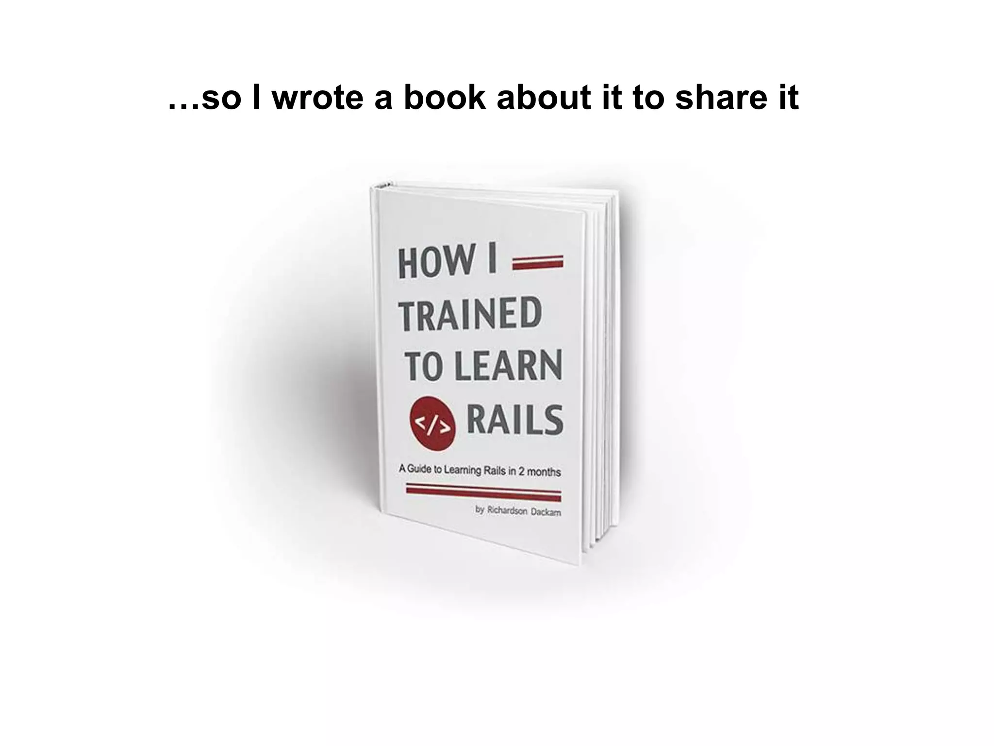 10 things you should know before learning ruby or rails | PPT