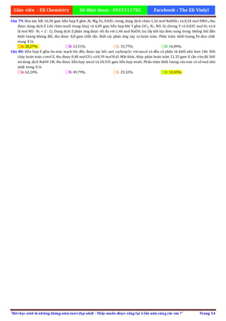 10 đề thi thử thptqg 2021 tháng 6 | PDF