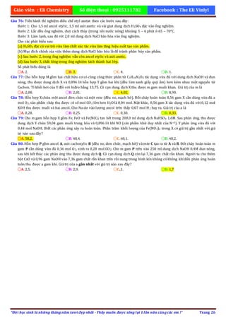 10 đề thi thử thptqg 2021 tháng 6 | PDF