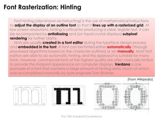 Skia & Freetype - Android 2D Graphics Essentials | PDF