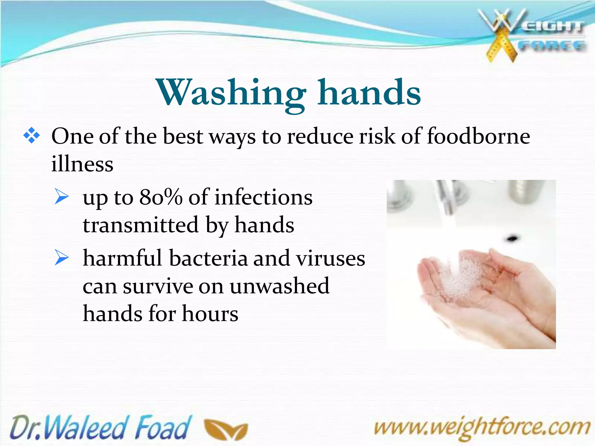 10th lecture, Personal hygiene of Food Handlers | PPTX