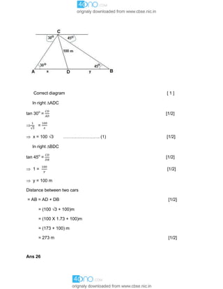 10th maths unsolved_sample_papers_-_2-min | PDF