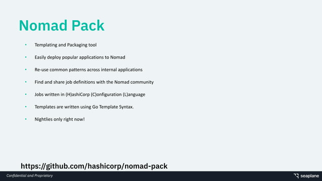 10 things i learned building nomad-packs | PPT