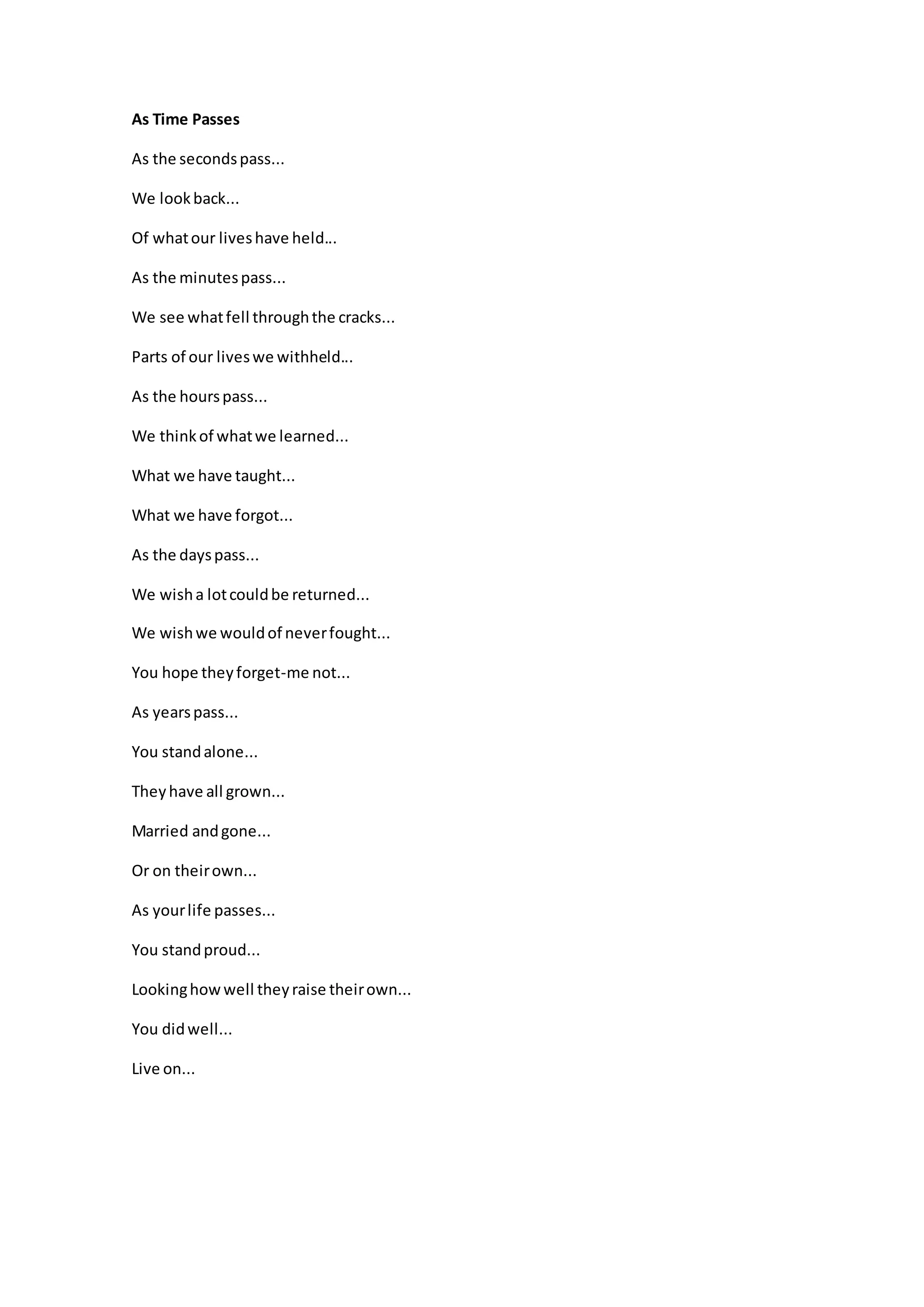 10 time poems | PDF