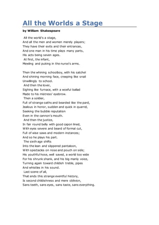 10 time poems | DOCX