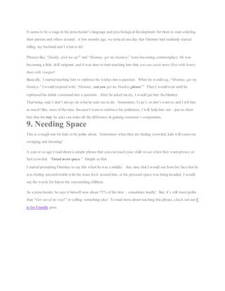 10 times to teach politeness | PDF