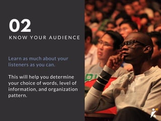 10 Tips to be a great speaker [Visual Guide] | PDF