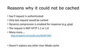 10 tips to make your ASP.NET Apps Faster | PPT