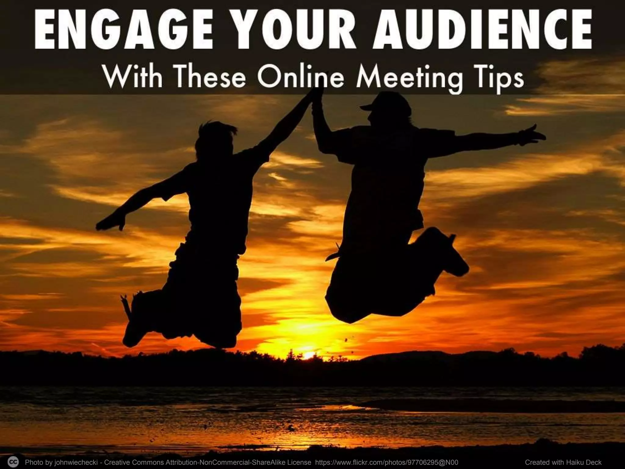10 Tips for More Engaging Online Meetings | PPT