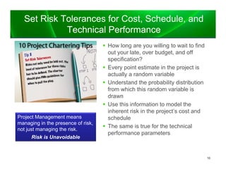 10 tips for chartering a project (v2) | PPT