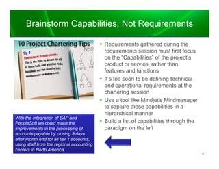 10 tips for chartering a project (v2) | PPT