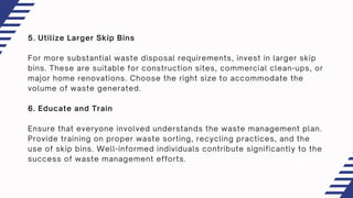 10 Tips for creating an Effective Waste Management Plan | PPT