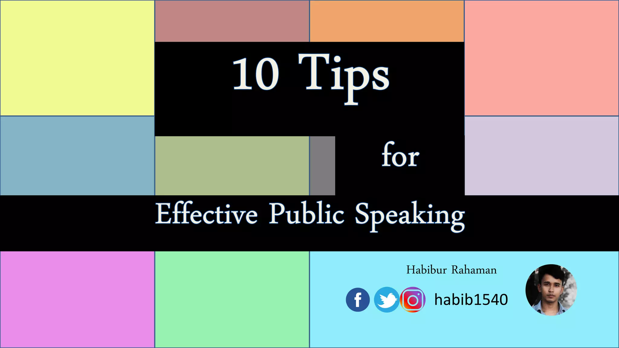 10 tips for Effective Public Speaking | PPT