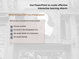 10 tips for e learning using powerpoint | PPTX | Desktop Publishing ...